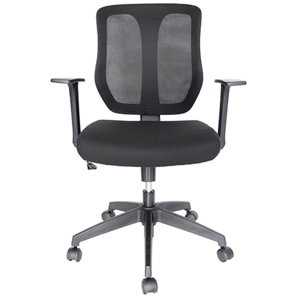 Silla Secretarial Wind OHE-55 negro - Grupo Microtec