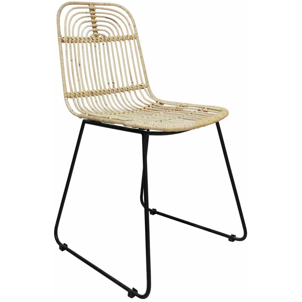 Silla Ratan Javali Rattan Natural - Grupo Microtec